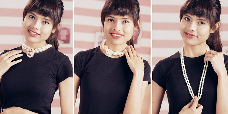 10 Ways to Style a Multi-strand Pearl Necklace