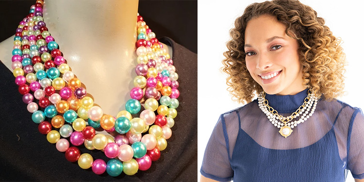 10 Ways to Style a Multi-strand Pearl Necklace