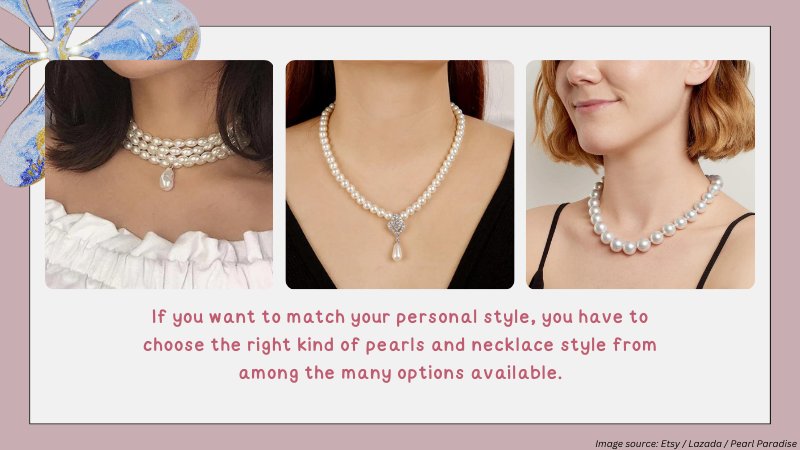 How to Wear Pearl Necklace?