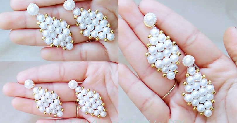 5 Minutes Pearl Earring DIY: Quick Guide With Easy Steps