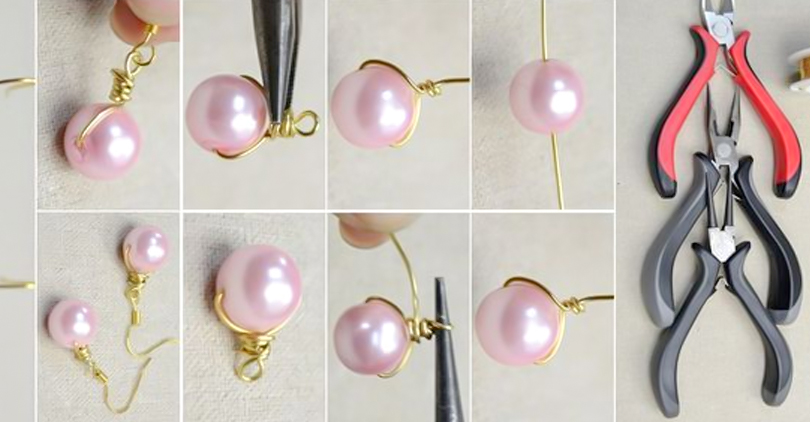 5 Minutes Pearl Earring DIY: Quick Guide With Easy Steps