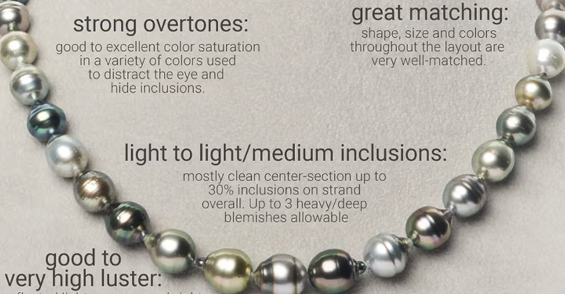 Commercial Tahitian Pearl Grading Guide: Quick Grading System!