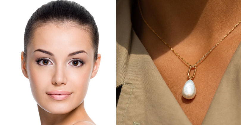 How To Style Pearl Pendant For Face Shapes?