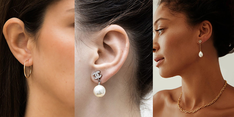 How to Wear the Drop Earrings for a Chick Look