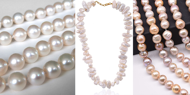 Japanese Pearls: Akoya, Biwa & Kasumi