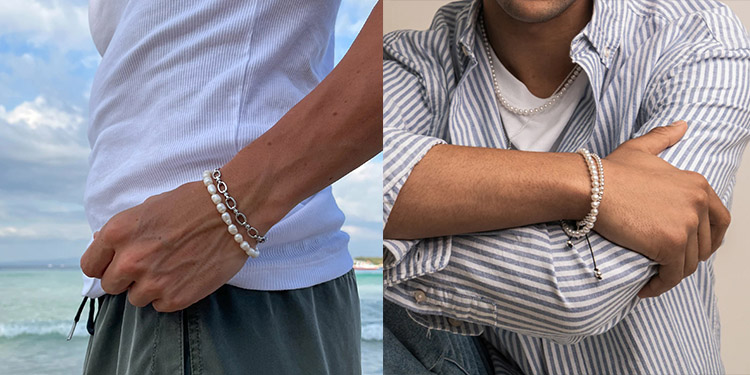 Unveiling Elegance: A Guide to Men's Pearl Bracelets