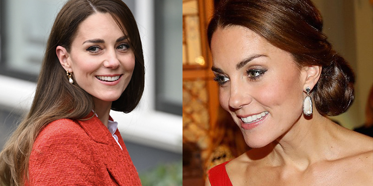 Captivating Pearl Elegance: Princess Kate's Iconic Pearl Earring Selections