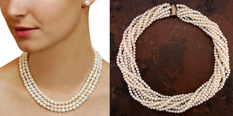 How to Wear Pearl Necklace in Modern Ways